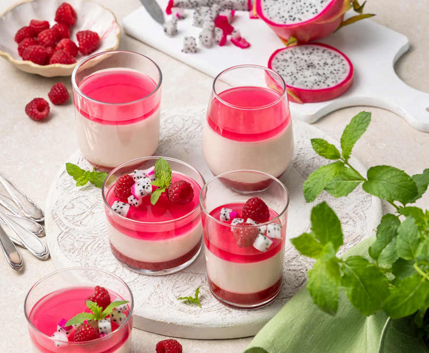Pink Panna Cotta - Cookidoo® – the official Thermomix® recipe platform