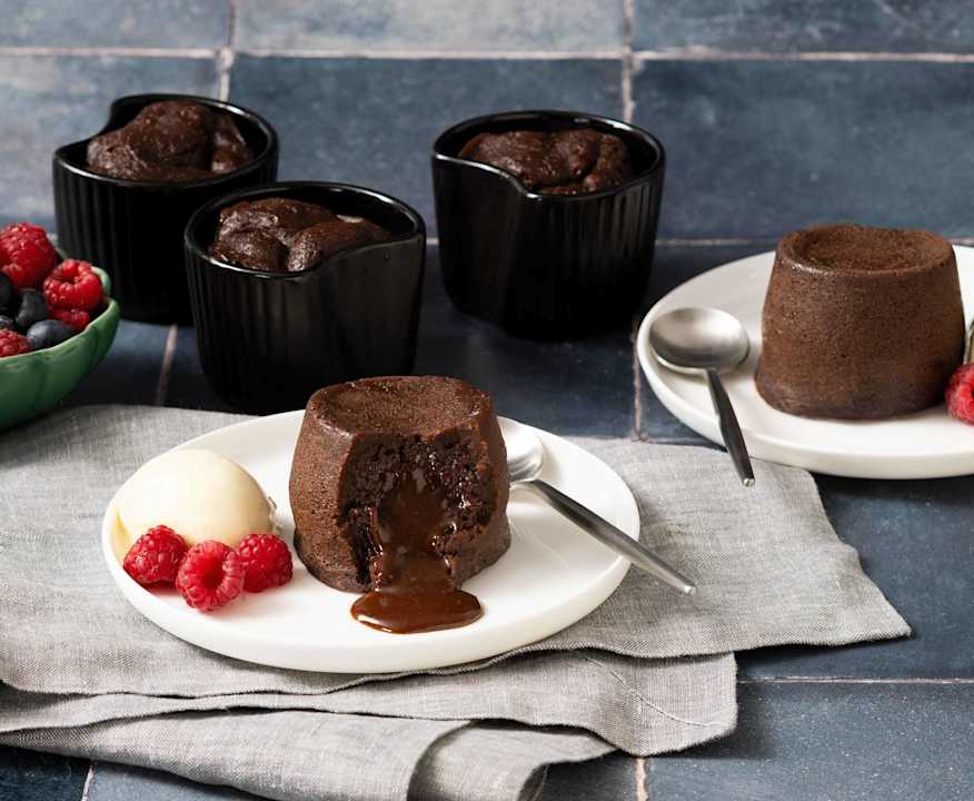 Steamed chocolate lava cakes - Cookidoo® – das offizielle Thermomix ...