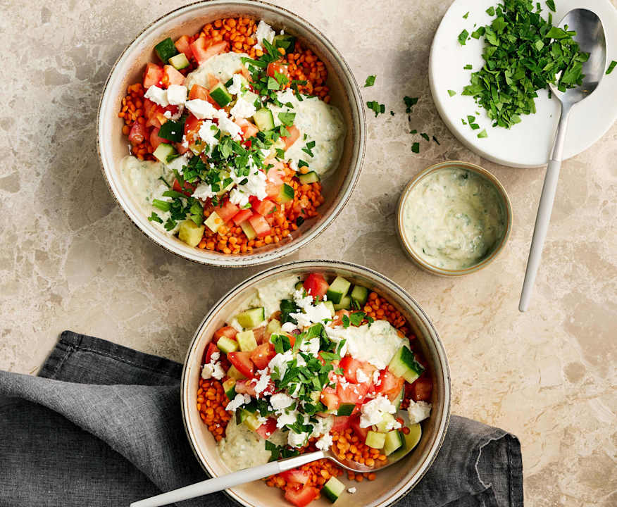 Rote-Linsen-Protein-Salat - Cookidoo® – das offizielle Thermomix ...