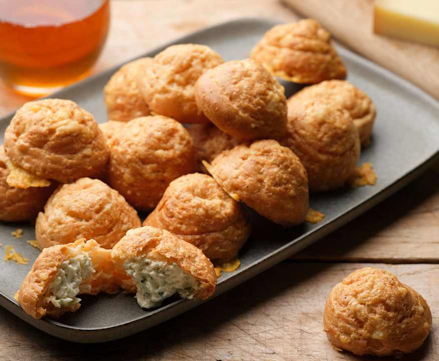 Cheese Puffs with Whipped Honey Cream Cheese - Cookidoo® – the official ...