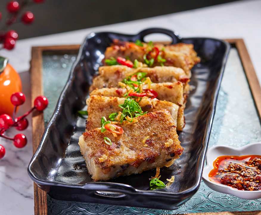 Steamed Radish Cake - Cookidoo® – das offizielle Thermomix®-Rezept-Portal