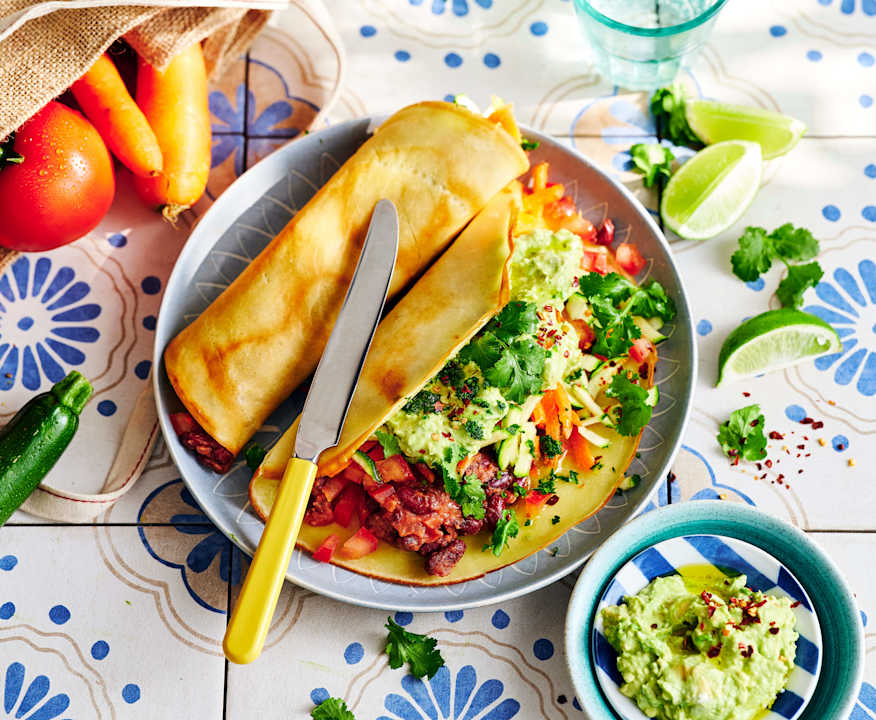 Veggie & bean grain-free wraps (Thermomix® Cutter, TM6) - Cookidoo ...