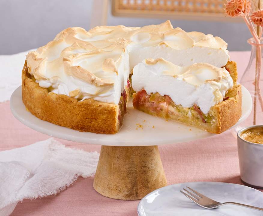 Rhabarber-Baiser-Kuchen - Cookidoo® – das offizielle Thermomix®-Rezept ...