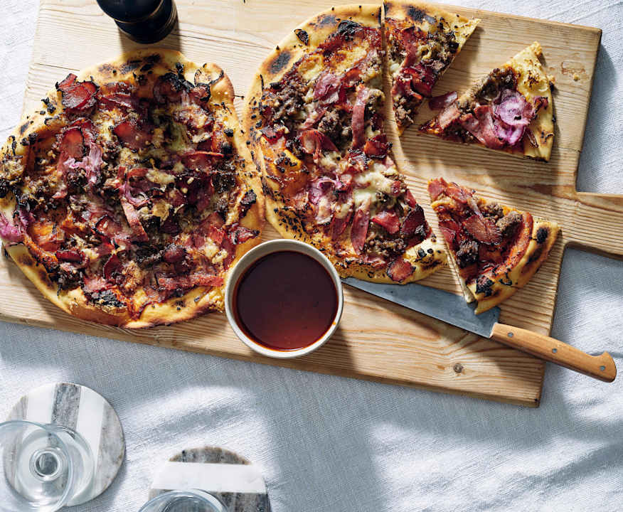 Meat feast pizza - Cookidoo® – a plataforma oficial de receitas Bimby®