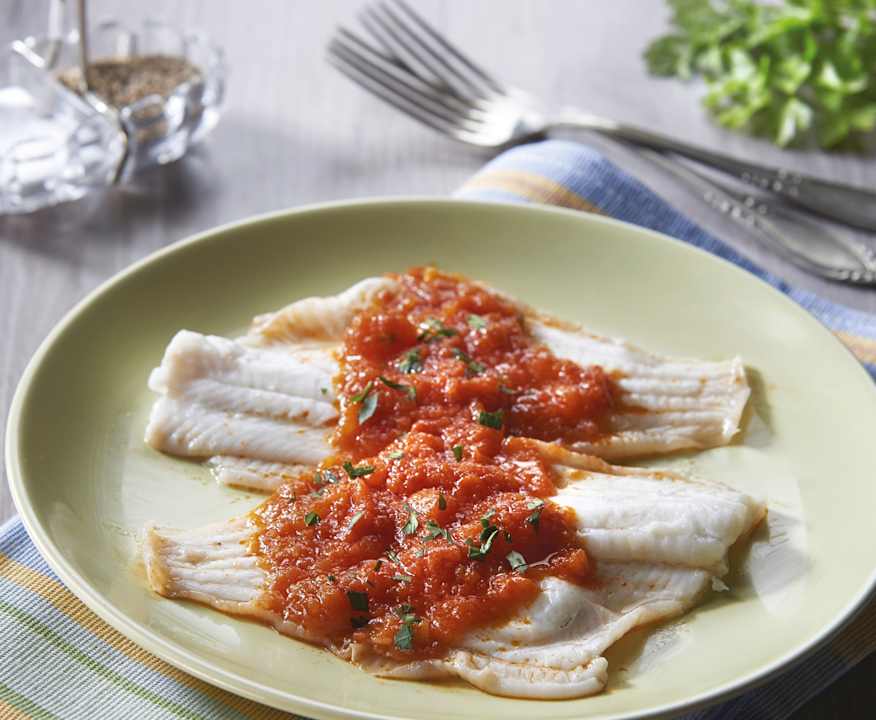 Steamed Plaice with Tomato Sauce - Cookidoo® – la plataforma de recetas ...