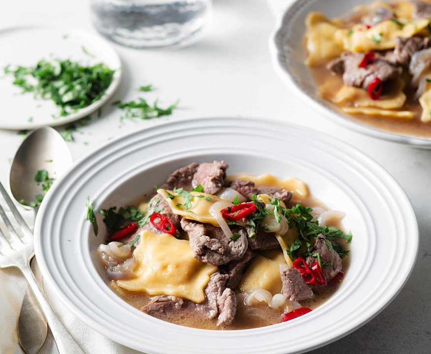Ravioli Soep met Rundsvlees - Cookidoo® – the official Thermomix ...