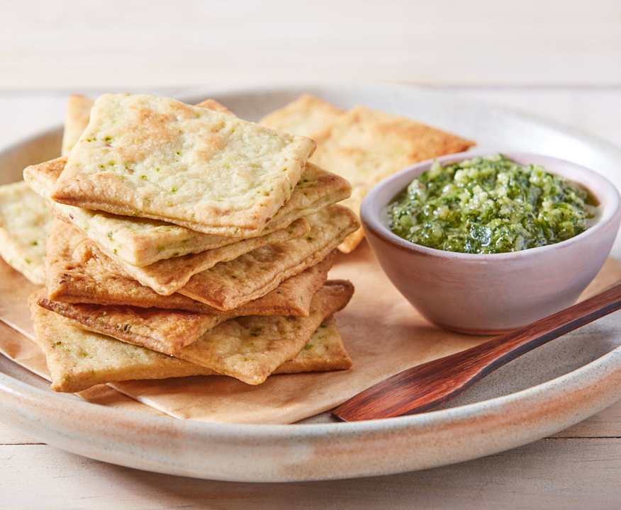 Crackers from Kale Juice Pulp - Cookidoo® – the official Thermomix ...