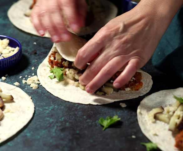 Moussaka Wraps - Cookidoo® – das offizielle Thermomix®-Rezept-Portal