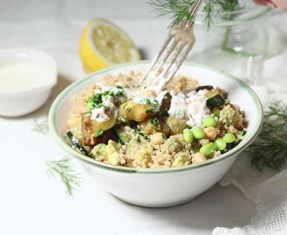 Merveilleuse salade de bowl verte quinoa - Cookidoo® – la nostra ...
