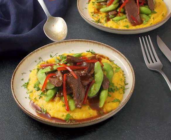 Thai Beef and Sweet Potato Mash - Cookidoo® – the official Thermomix ...