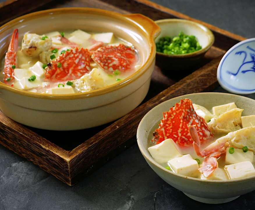 Flower Crab Tofu Stew - Cookidoo® – the official Thermomix® recipe platform