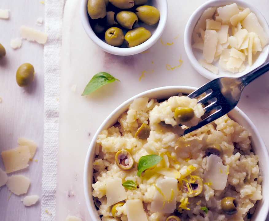 Risotto parmesan, olive et zeste de citron - Cookidoo® – the official ...