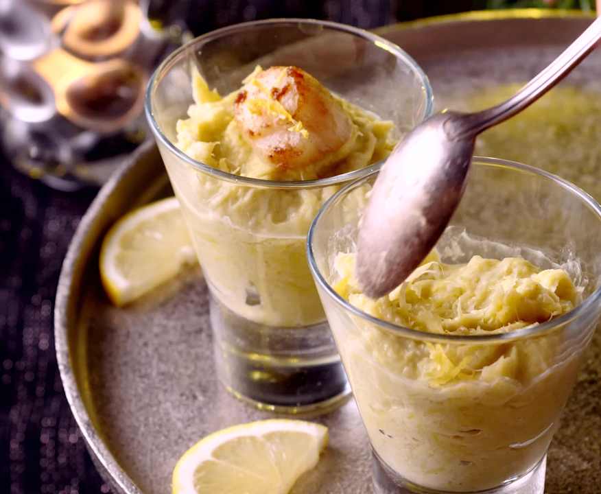 Verrine de St Jacques et fondues de poireaux - Cookidoo® – la ...