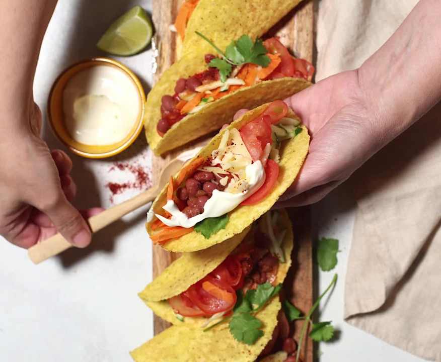 Tacos mit Gemüse und Kidneybohnen - Cookidoo® – das offizielle ...
