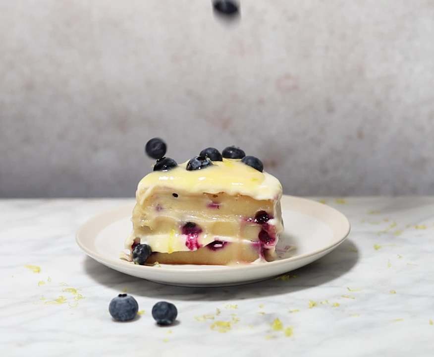 Bol Limon ve Labne Kremalı Yaban Mersinli Kek - Cookidoo® – the ...