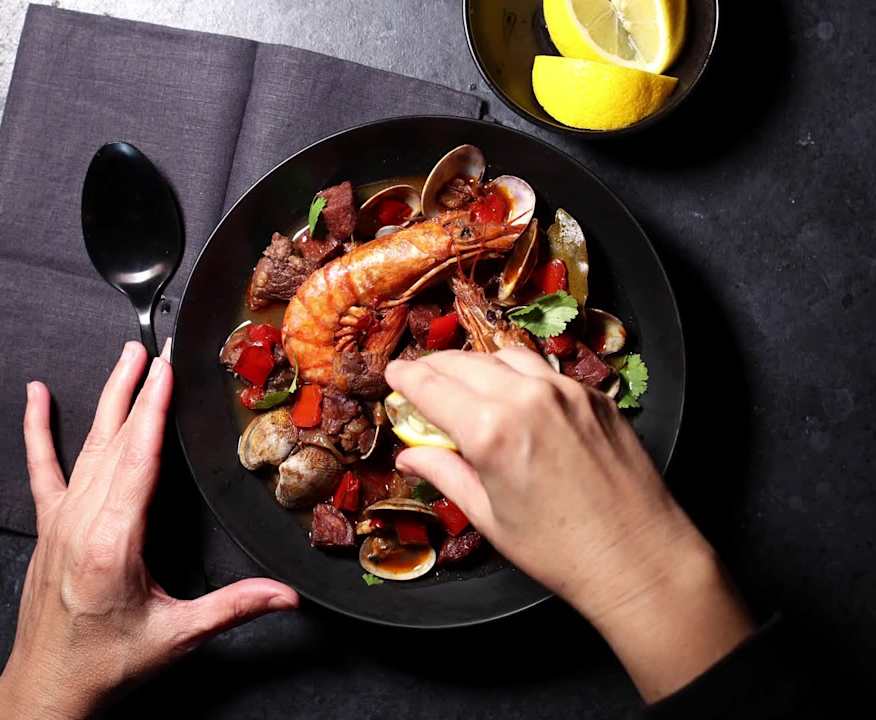 Seafood and Pork Stew - Cookidoo® – the official Thermomix® recipe platform