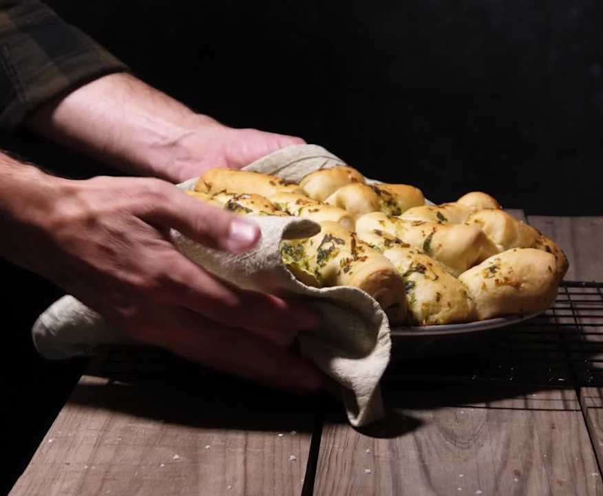 Folded Herb Bread - Cookidoo® – the official Thermomix® recipe platform