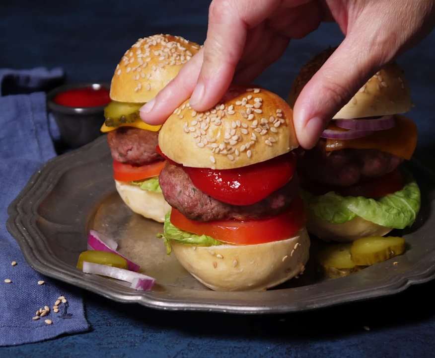 Mini Burger Sliders - Cookidoo® – the official Thermomix® recipe platform