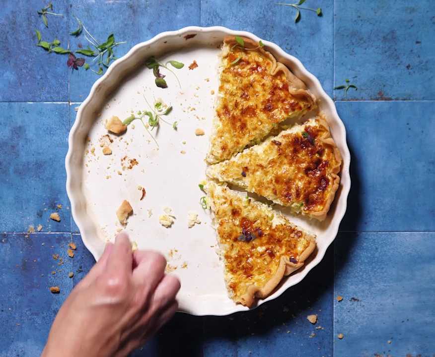 Leek and Cheese Tart - Cookidoo® – das offizielle Thermomix®-Rezept-Portal