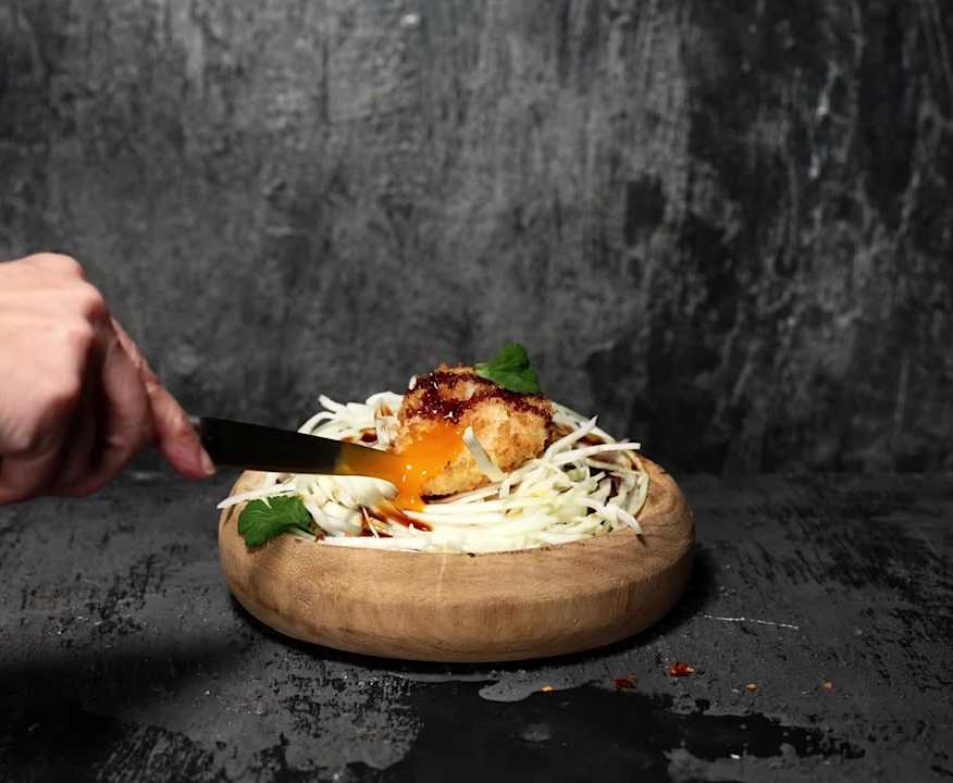 Huevos crujientes onsen con col - Cookidoo® – la plateforme de recettes ...
