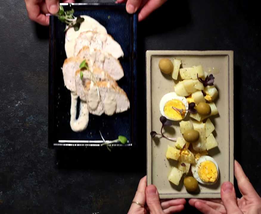 Tonnato de pavo con ensalada de papas - Cookidoo® – the official ...