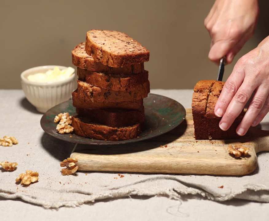 Glutenvrij Dadel, Appel en Walnoot Thee Brood - Cookidoo® – het ...