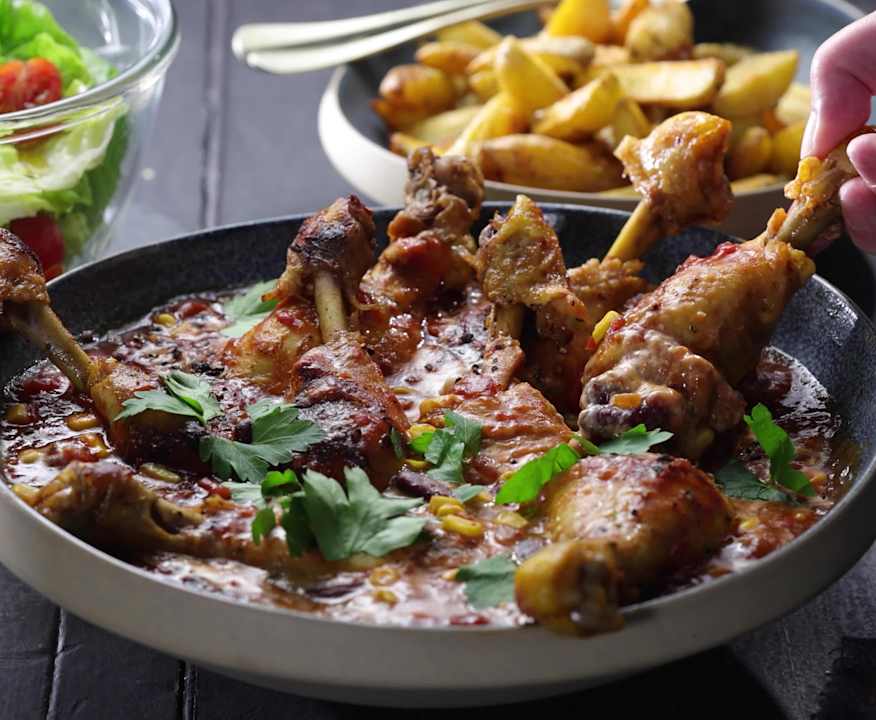 Drumsticks in BBQ-Chili - Cookidoo® – Thermomix® 官方食譜平台