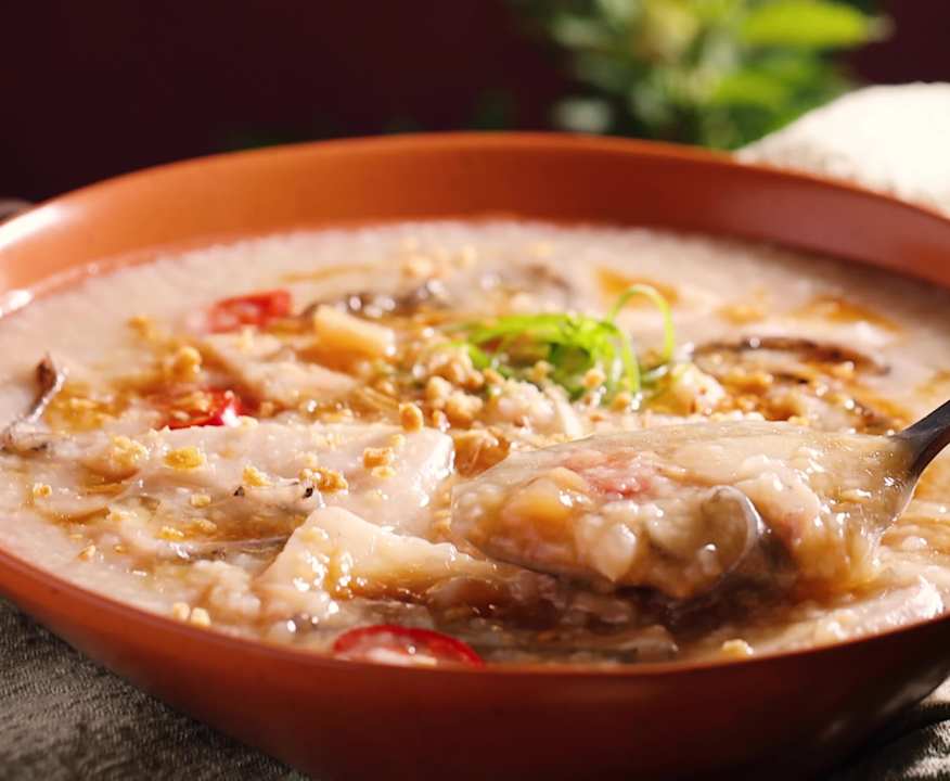 Dried Scallop Fish Slice Congee - Cookidoo® – the official Thermomix ...