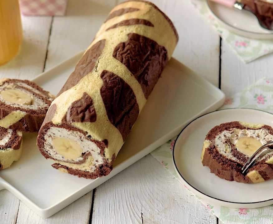 Rolada żyrafa - Cookidoo® – the official Thermomix® recipe platform