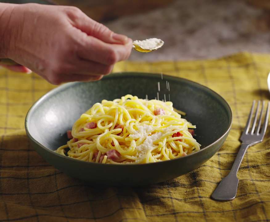 Espaguete à carbonara - Cookidoo® – the official Thermomix® recipe platform