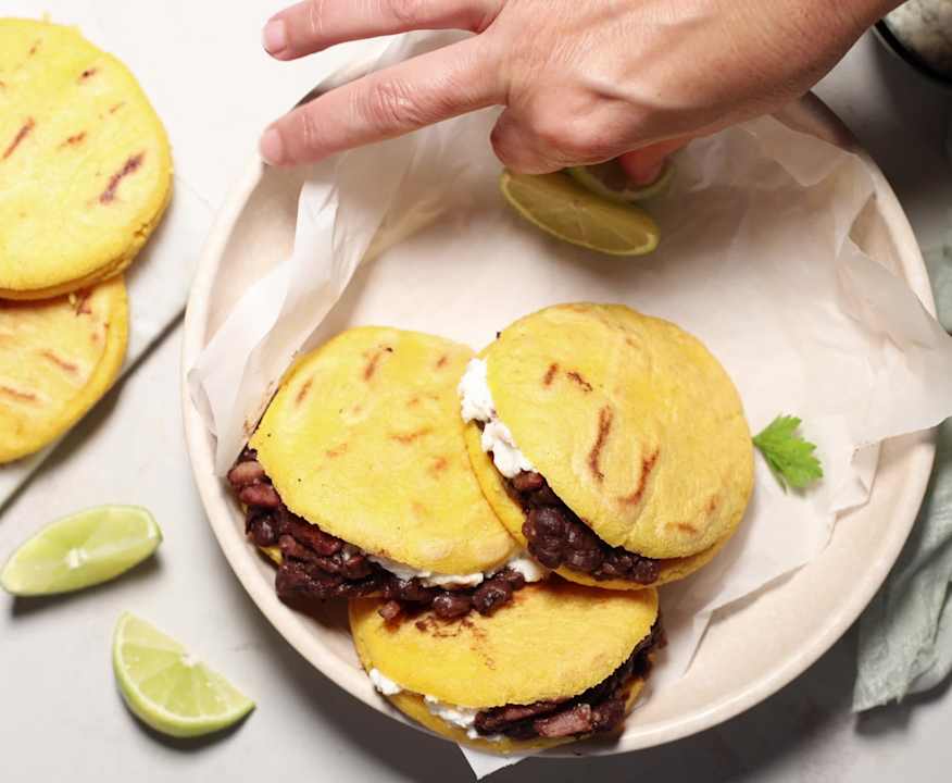 Arepa dominó - Cookidoo® – the official Thermomix® recipe platform