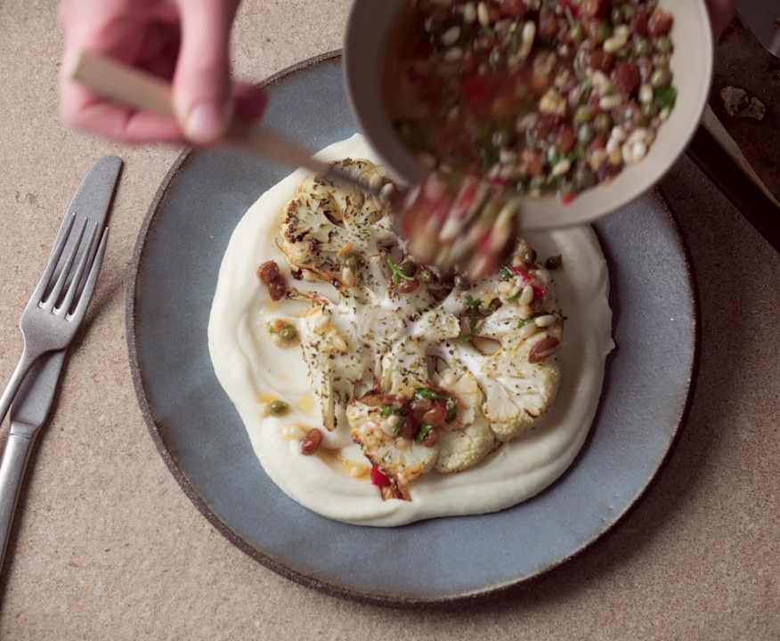 Conopidă coaptă, cu salsa și piure - Cookidoo® – the official Thermomix ...