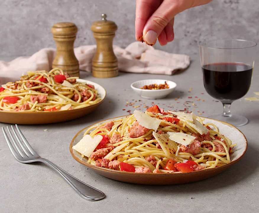 Sausage and Red Pepper Pasta - Cookidoo® – la nostra piattaforma ...
